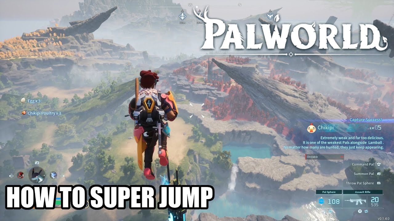 Palworld - How to Super Jump [PC] - YouTube
