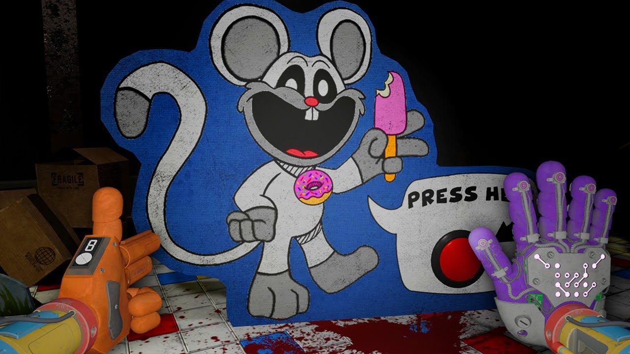 SWEETTOOTH MOUSE - Poppy Playtime Chapter 4 - I Found Strange Rejected ...