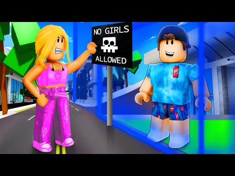 The Day BOYS Took Over Brookhaven RP..