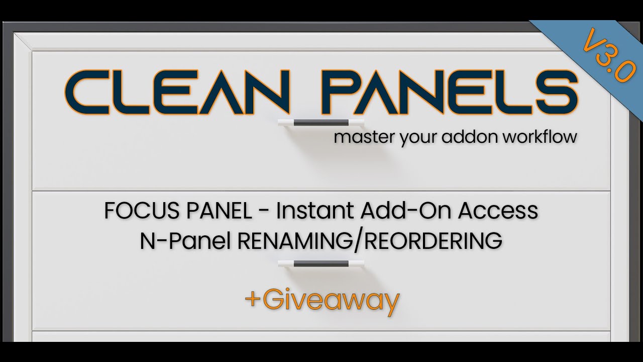 Clean Panels - V3 - RELEASE DAY and Giveaway! - YouTube