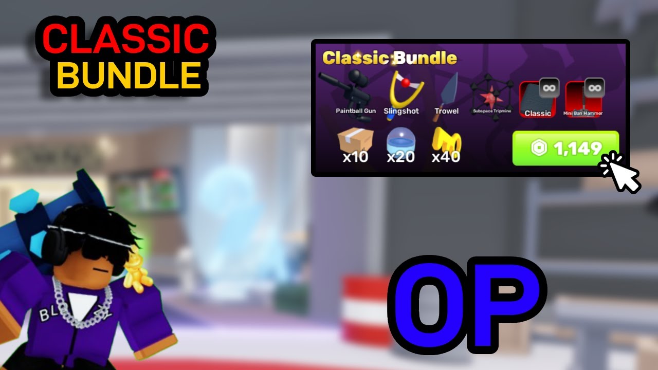 I Bought The CLASSIC BUNDLE In Roblox Rivals and It's INSANE!!! - YouTube