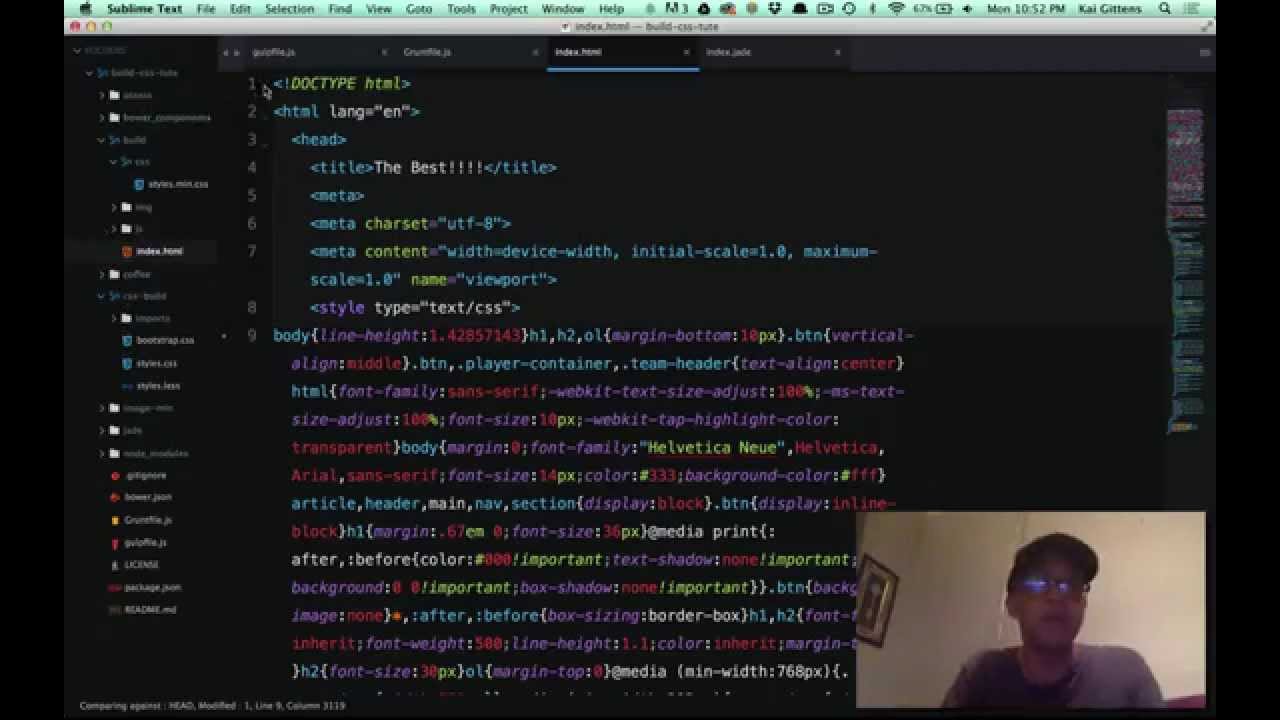 CSS Build Demo - YouTube
