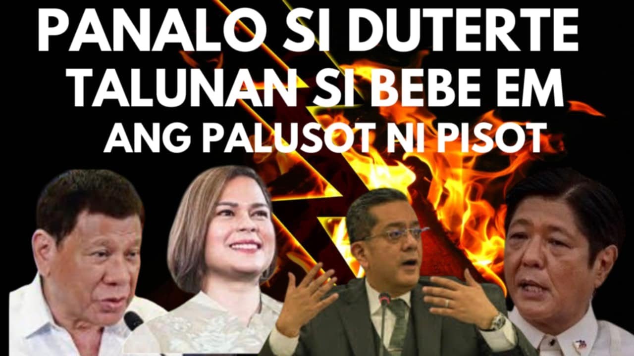 BEBE EM TALUNAN NA PALUSOT PA MORE/ GARCIA 300 MILLION UMAMIN?TOBY VS ...