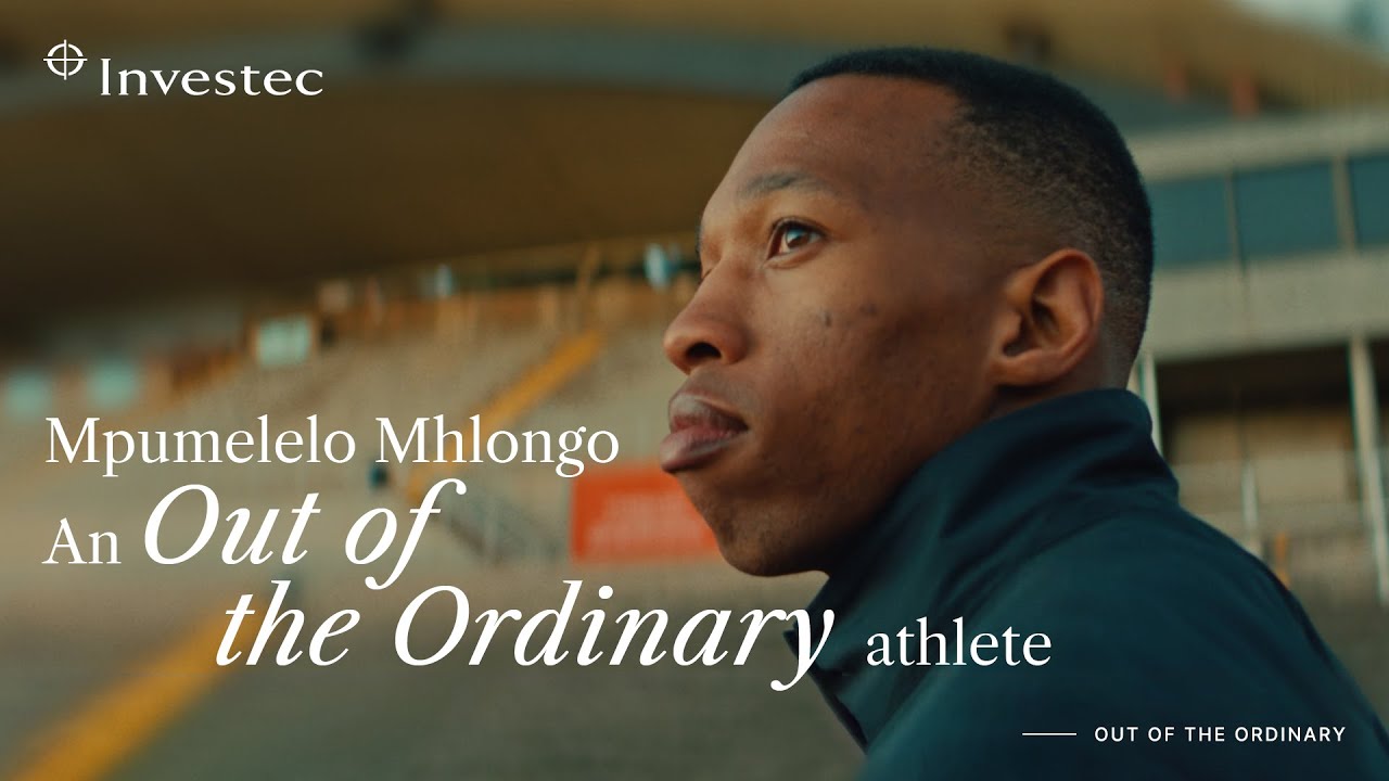 Mpumelelo Mhlongo: an Out of the Ordinary athlete | Investec - YouTube