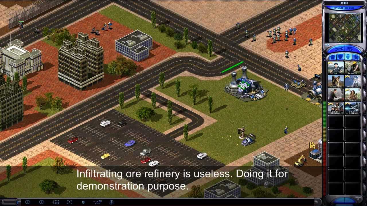 Spying and Infiltrating your own base - C&C Red Alert 2 game Trick ...