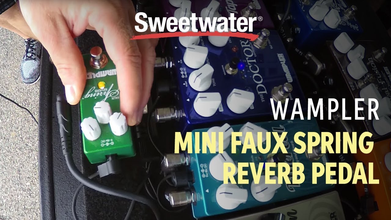 Wampler Mini Faux Spring Reverb Pedal Overview with Brian Wampler - YouTube