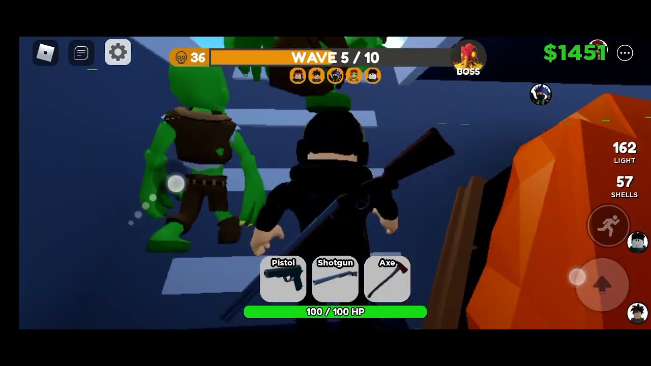 playing roblox (block Defense) ep 1 - YouTube