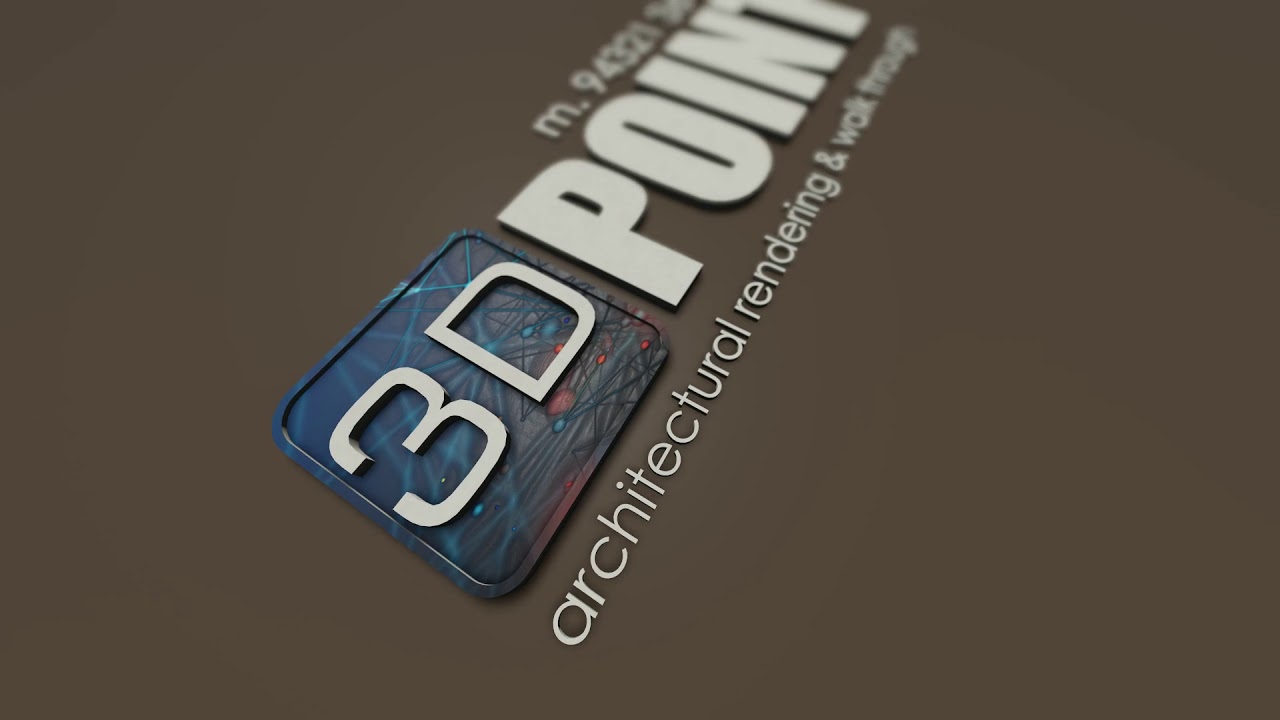 3d point logo animation 2020 - YouTube