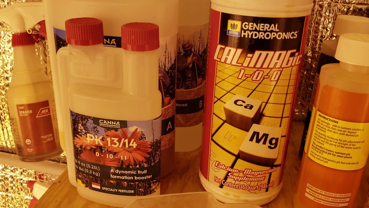 Mixing nutrients for beginners coco coir cannabis grow - YouTube