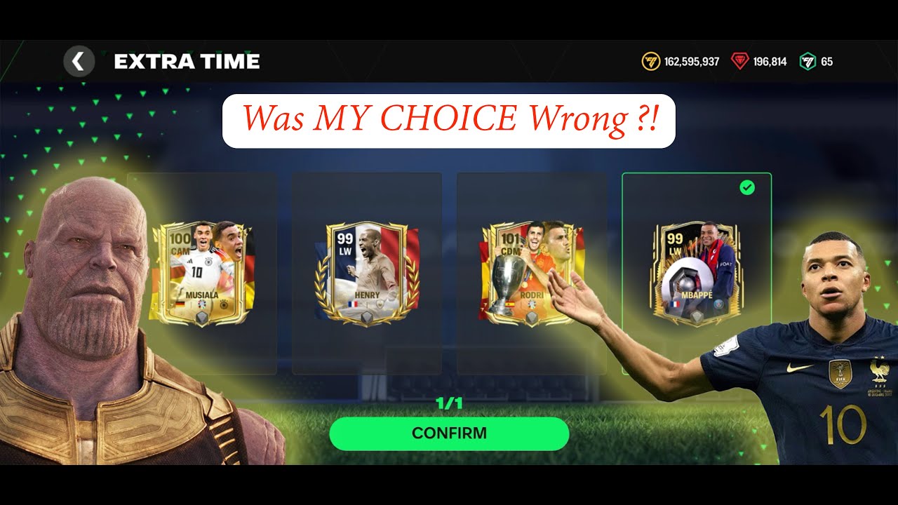 HARDEST of Choices 🥵😰 Requires TOUGHEST of Will 🗿 || 99 OVR K. Mbappe ...