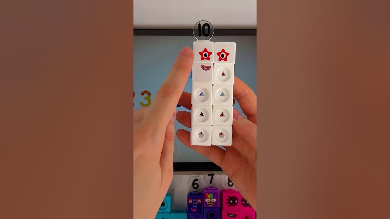 Numberblocks 10 Cubes Set Count Simply Math - YouTube