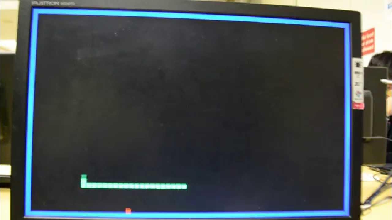 Snake on an FPGA (Verilog) - YouTube