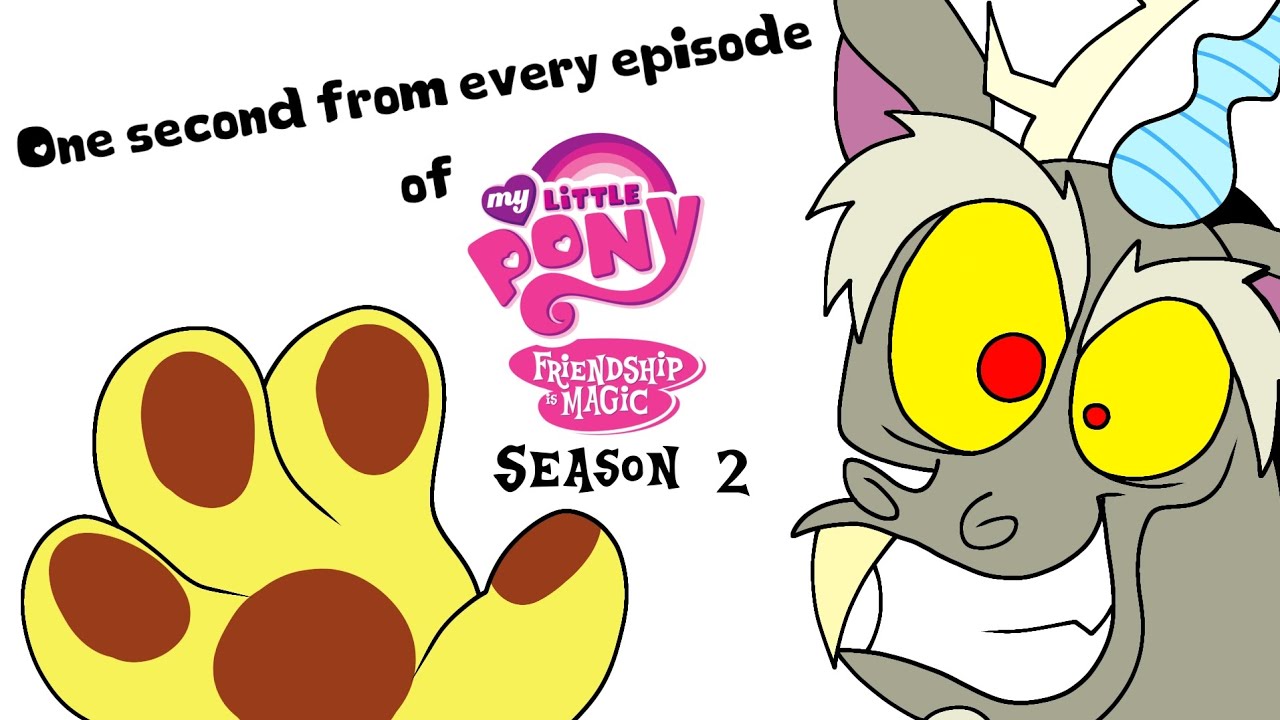 One second from every episode of MLP FiM (Season 2) - YouTube