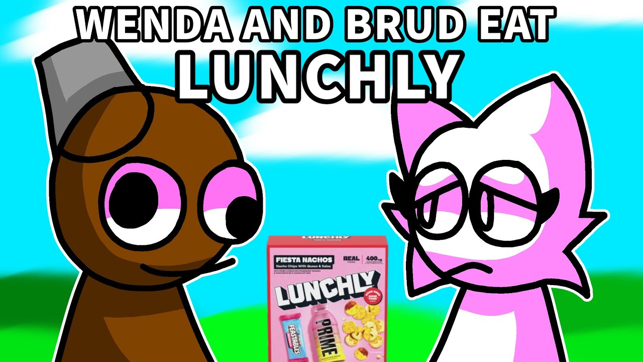 Brud & Wenda Eat Lunchly [Sprunki Animation] - YouTube