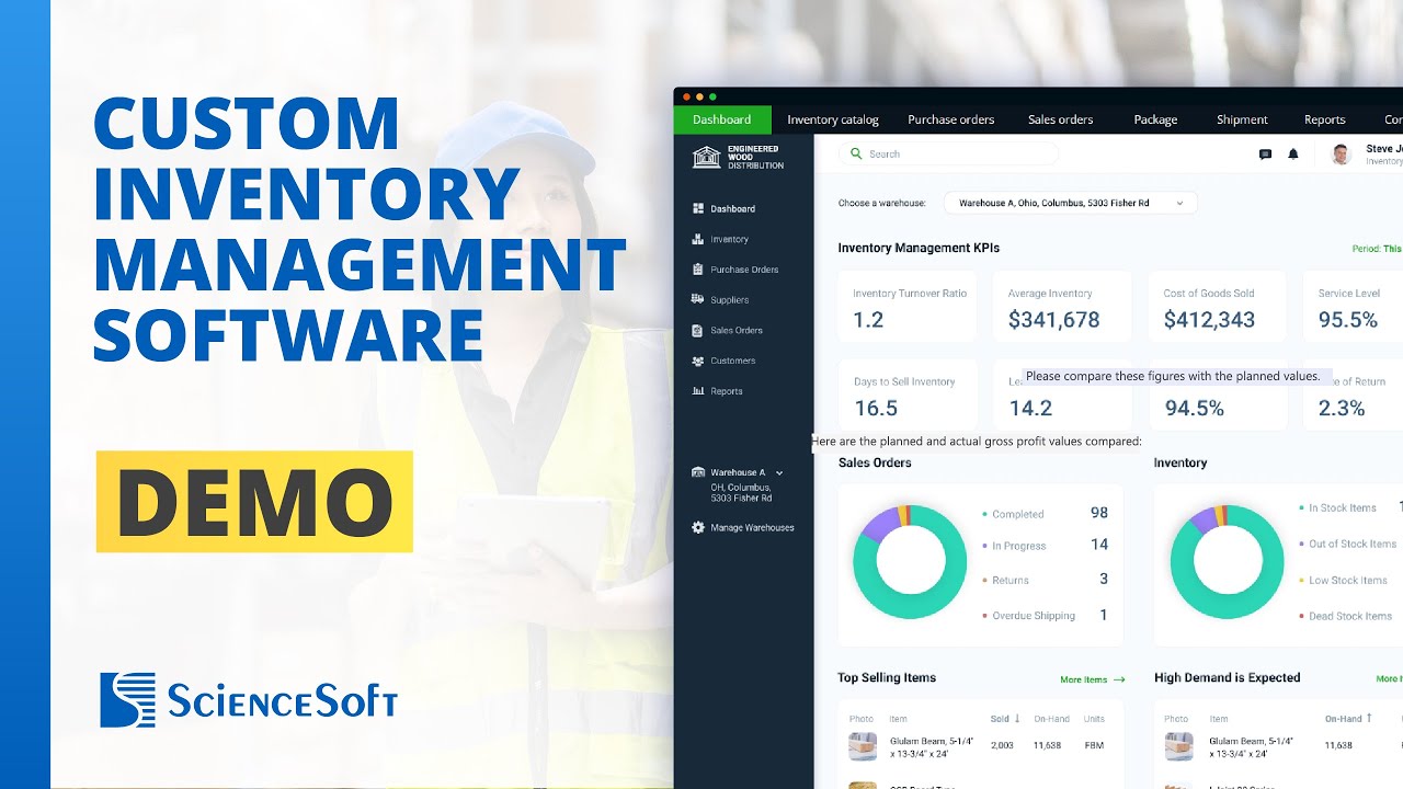 Inventory Management Software: Demo Tour with User Comments - YouTube