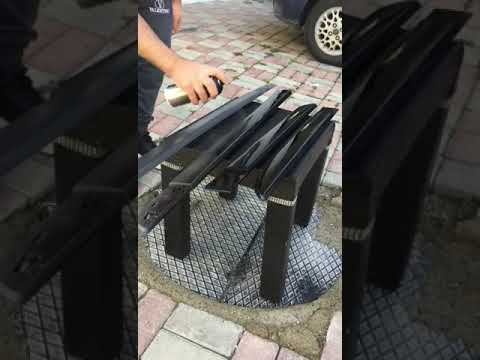 Megane 2 kapı yan çıtaların sökümü ve boyanması  #34LMS39 #çiçekpaket obone olmayı unutmayalim 🤗🙏