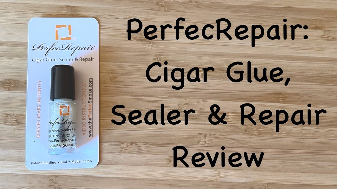 PerfecRepair Cigar Glue, Sealer & Repair Review - YouTube