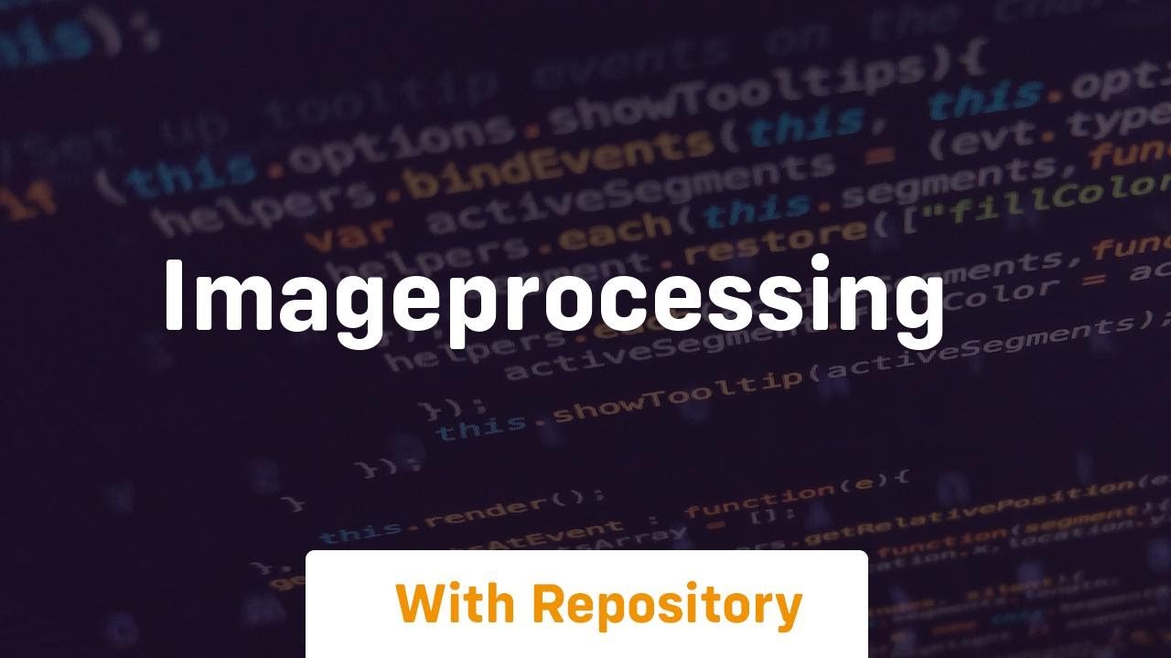 imageprocessing - YouTube
