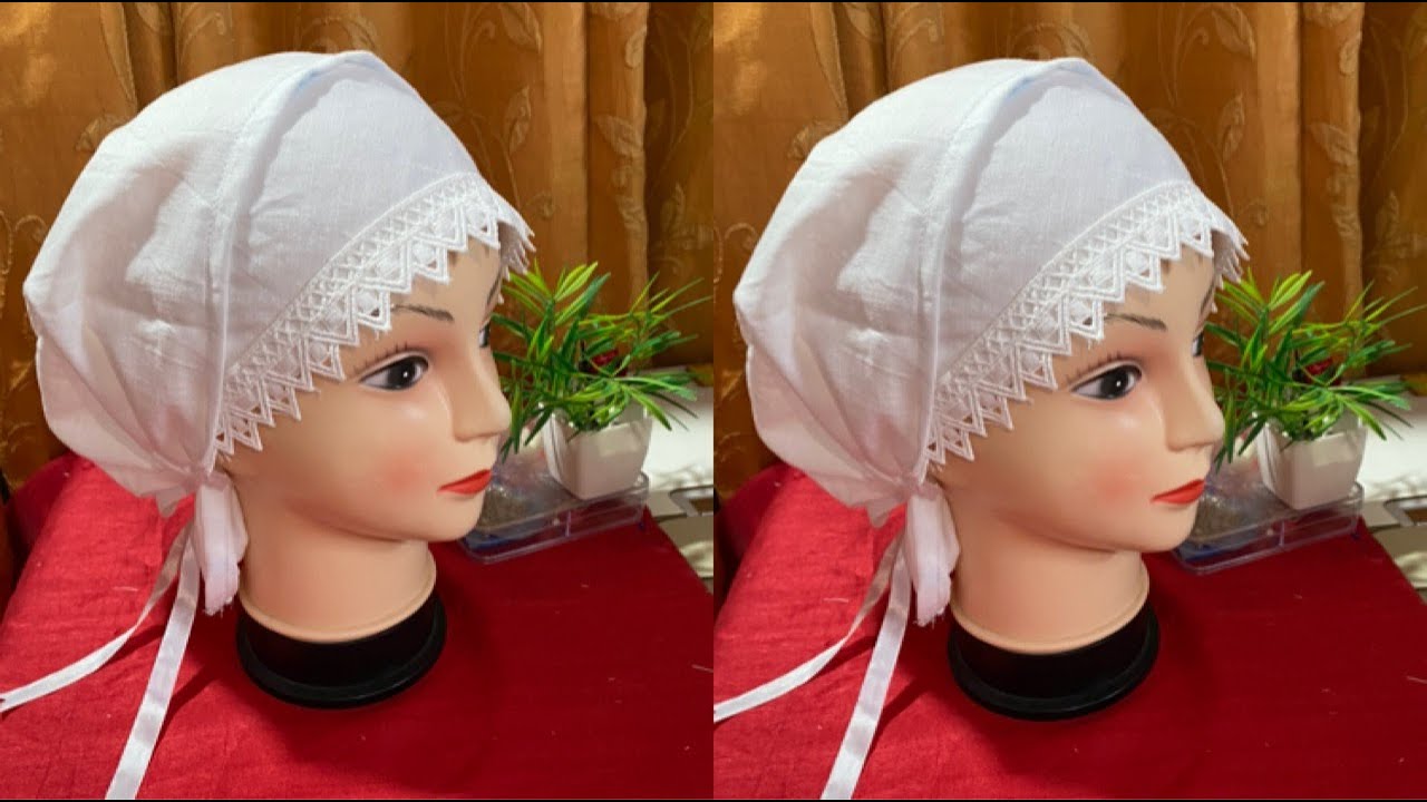 Hijab Inner Cap Cutting And Stitching I Simple and Easy Hijab Cap With ...