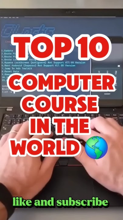 Top 10 computer courses in the world#top10 #foryou #trending #facts #world #viralvideo #like # ...