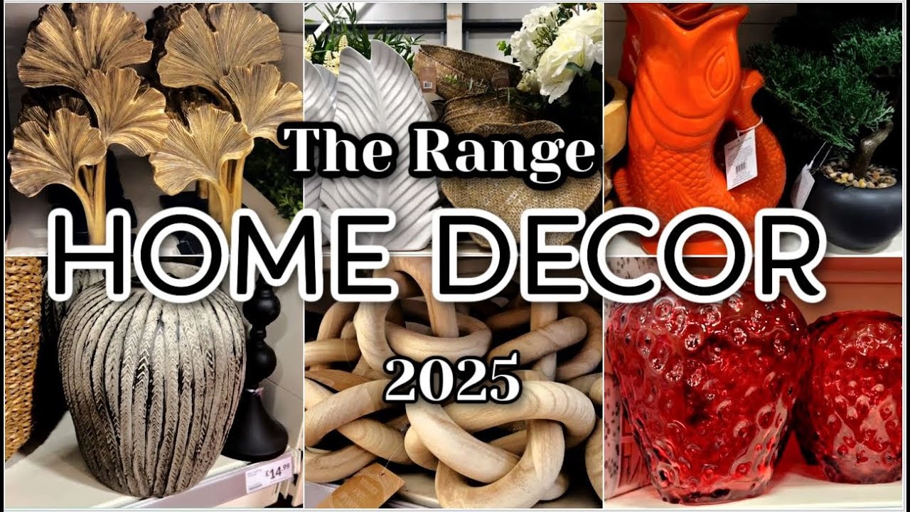 The RANGE NEW home decor for 2025 // What will be trending? - YouTube