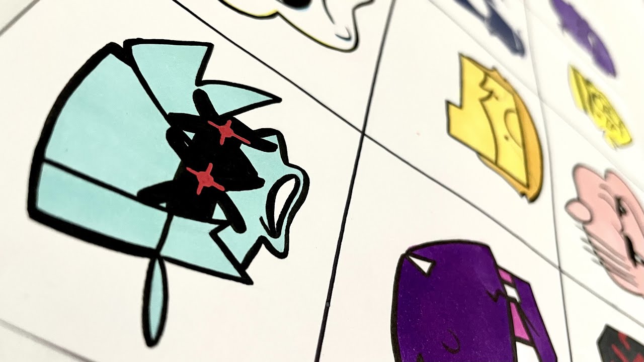 Drawing DANGER ICONS ( FRIDAY NIGHT FUNKIN’ ) PART 5 - YouTube