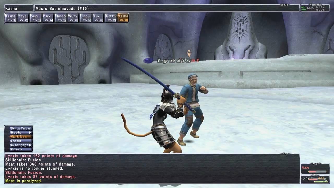 Final Fantasy XI Shattering Stars Maat Samurai Level 75 - YouTube