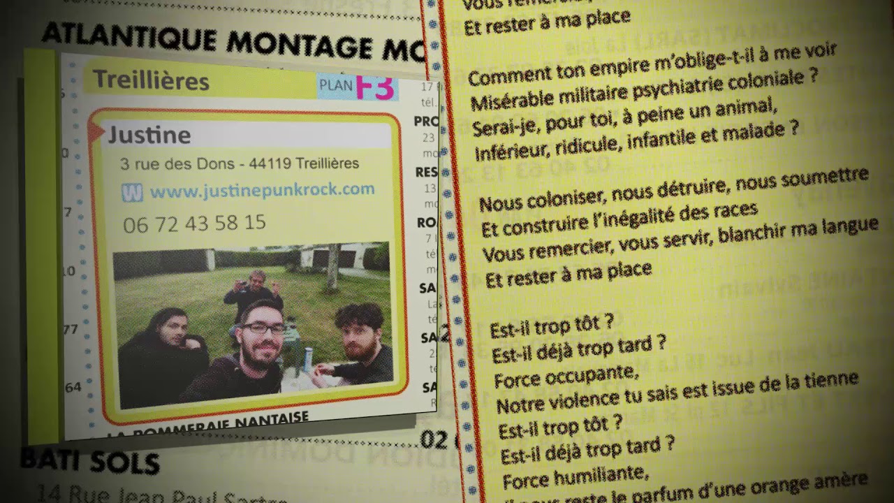 Justine - Frantz Fanon (1925 -1961) - YouTube