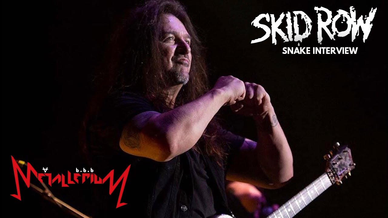 Interview with Skid Row (Snake) - YouTube