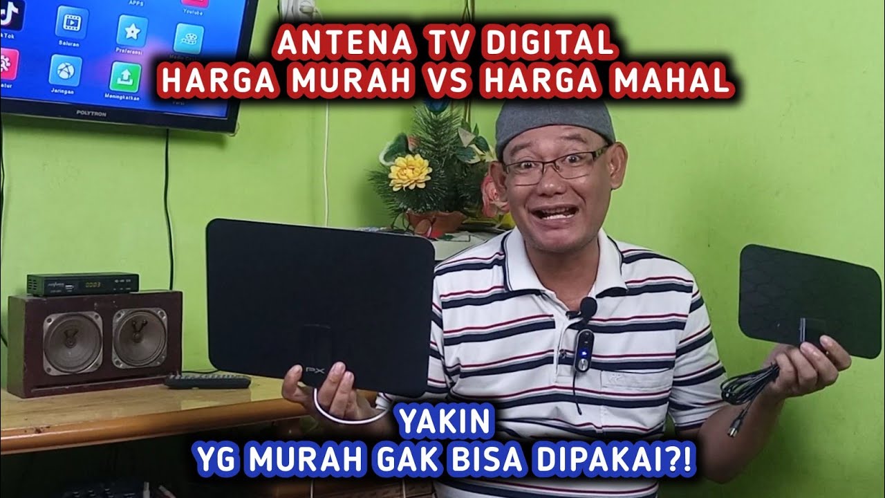 Perbedaan Antena Tv Mahal Vs Murah - Mari Praktekkan Hasilnya - YouTube