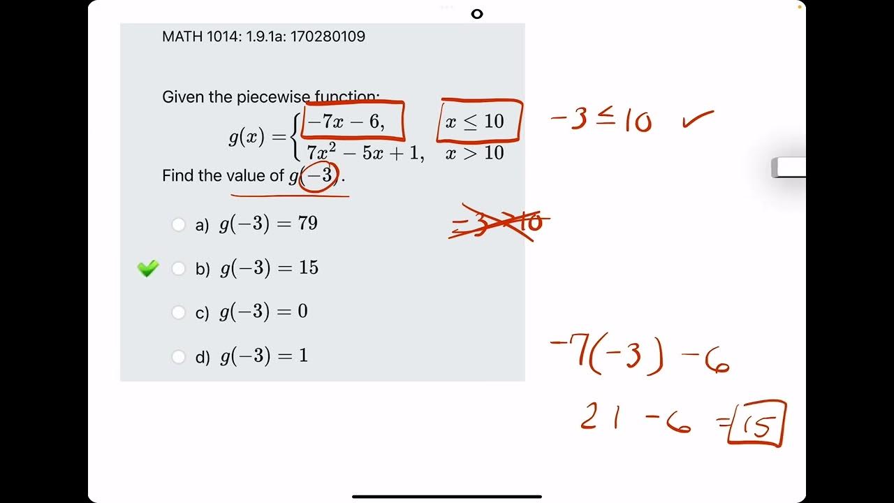 Quiz 3 problem 1.9.1a (VT MATH 1014) - YouTube