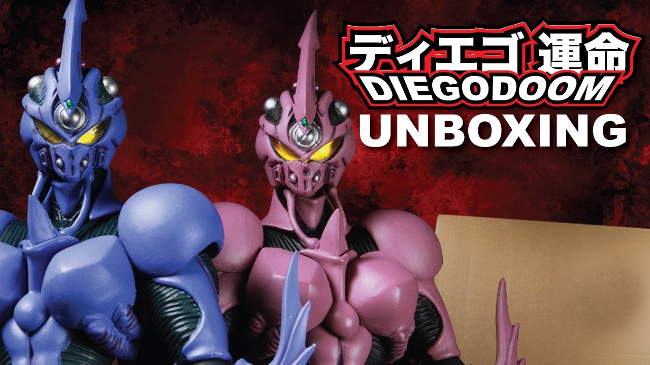 Figma Guyver ll F & Guyver II F (Movie Color Ver.) Unboxing - YouTube
