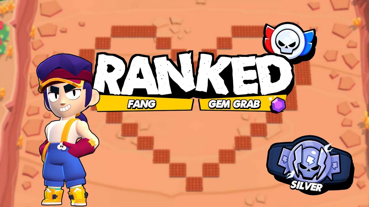 Brawl Stars Ranked road to masters: Fang gem grab - YouTube