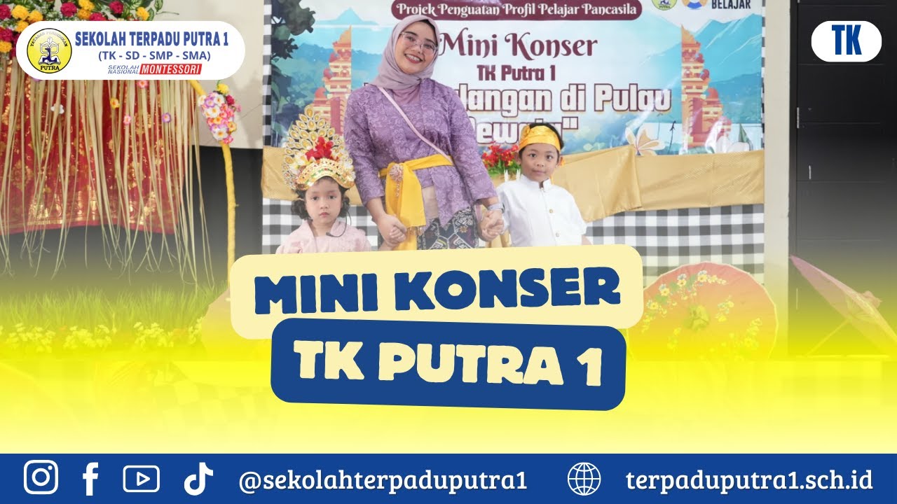 Mini Konser TK Putra 1 - YouTube