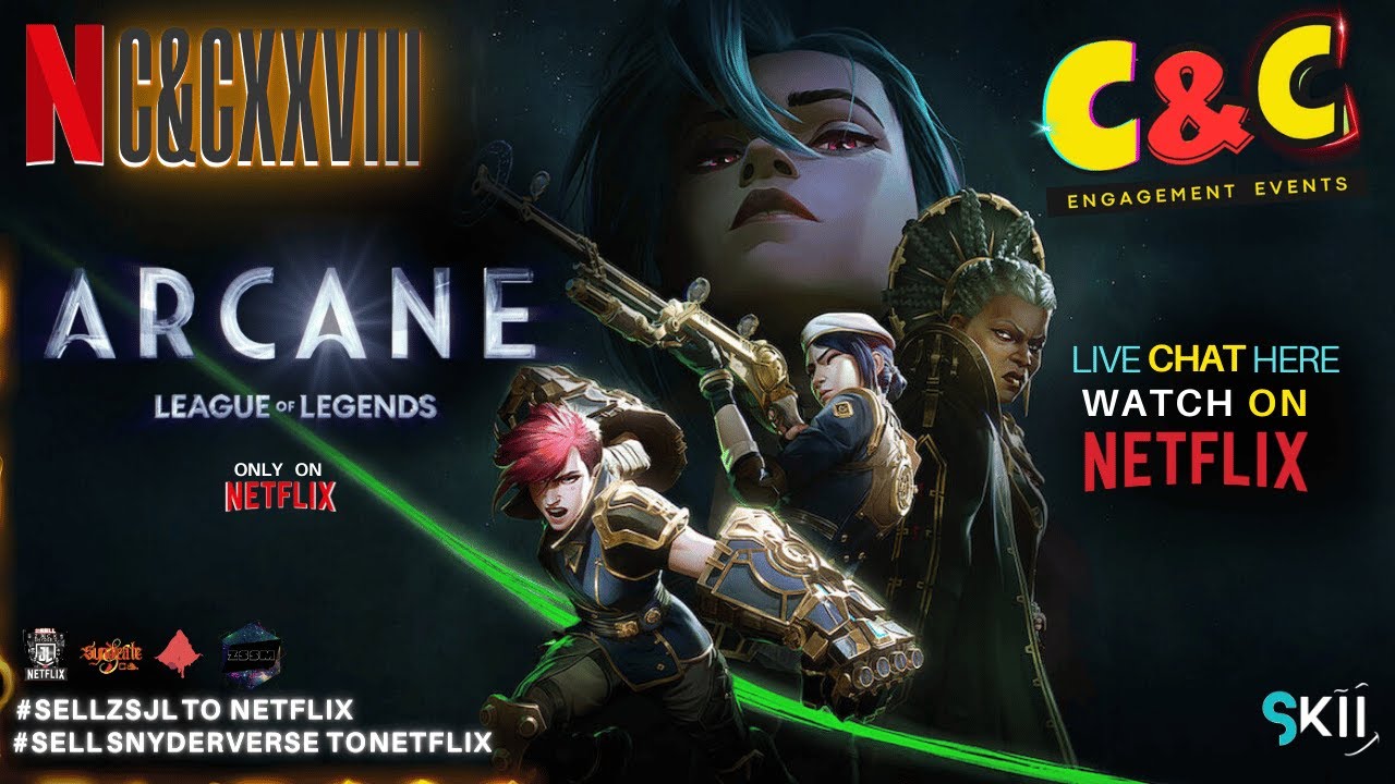 Arcane Season 2 | Netflix Engagement Event | Cartoons & Cereal XXVIII ...