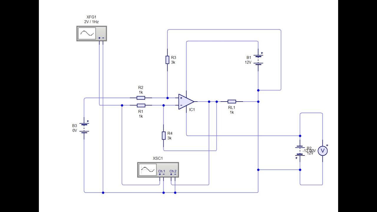 การบ้านครั้งที่ 6 เรื่อง วงจร Diff. Amp. - YouTube