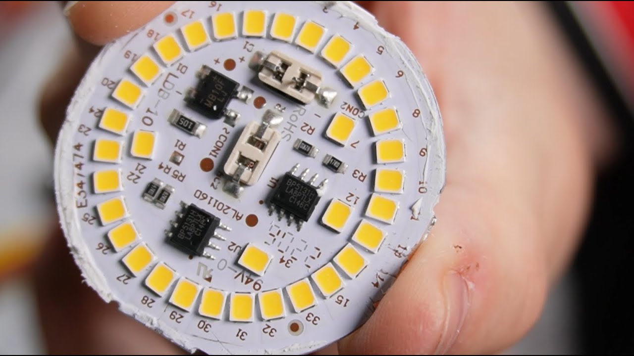TMM: LED globe disassembly - YouTube