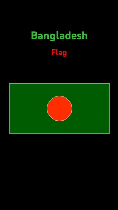 Bangladesh Flag ๐ง๐ฉ In Python Turtle Module ๐ข ๐ Python Turtle Shorts Bangladesh Flag Youtube