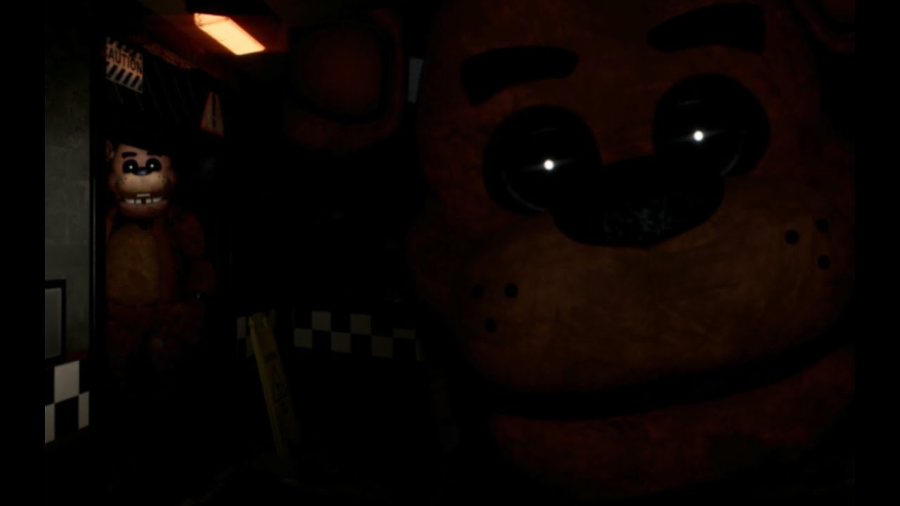 this game has me on the edge!! fazbear nights 1 - YouTube