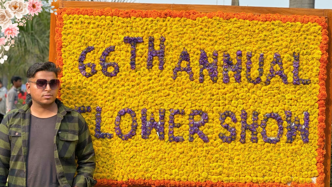 66th Annual Flower Show Delhi University Buddha Gardern | thousand’s of ...
