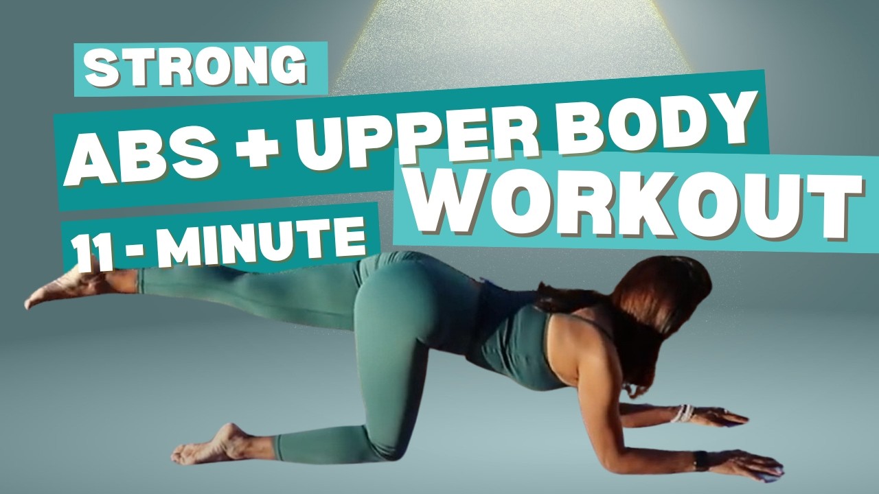 Strong ABS + UPPER BODY WORKOUT IN 11 MINUTES! #bodyweight # ...