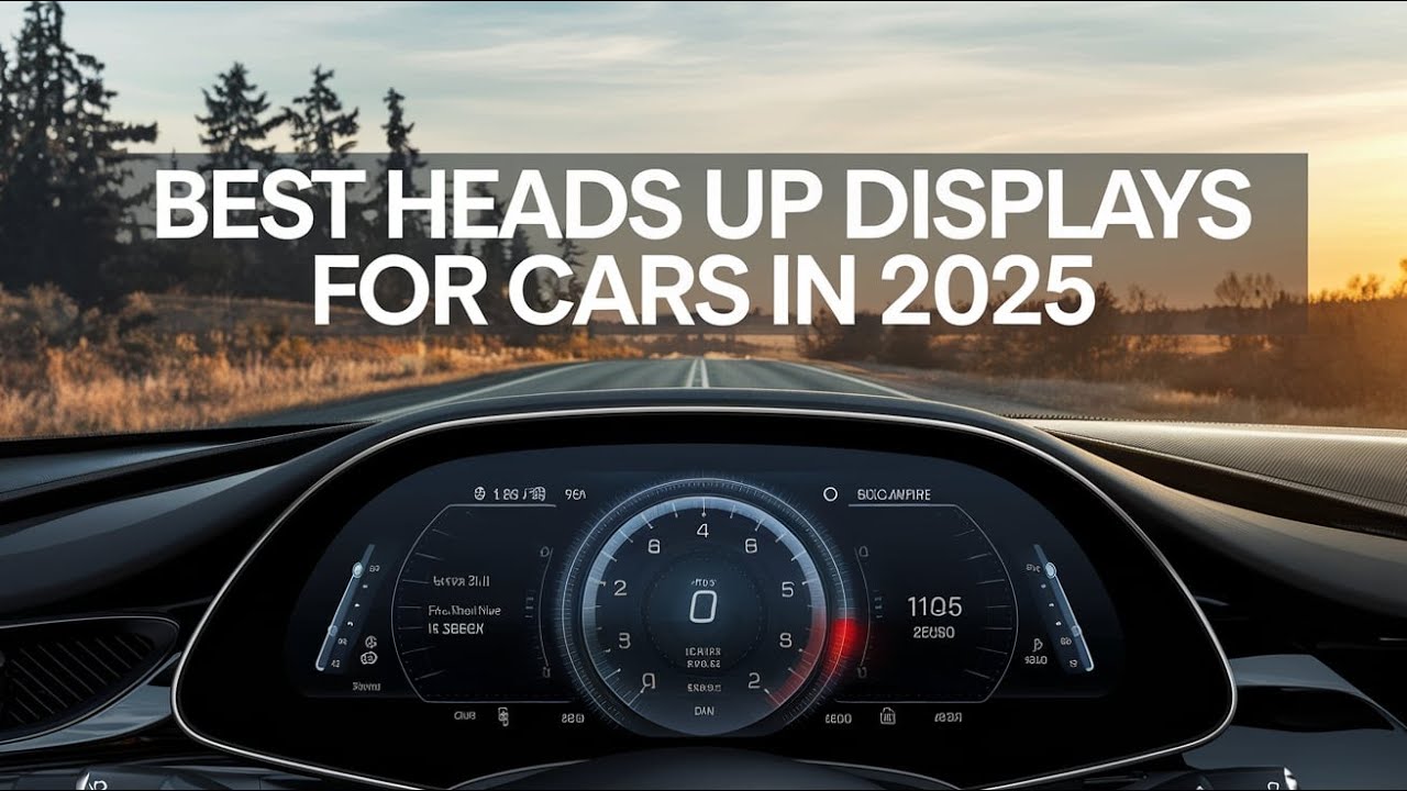Top 5 Best Heads Up Displays for Cars in 2025 - YouTube
