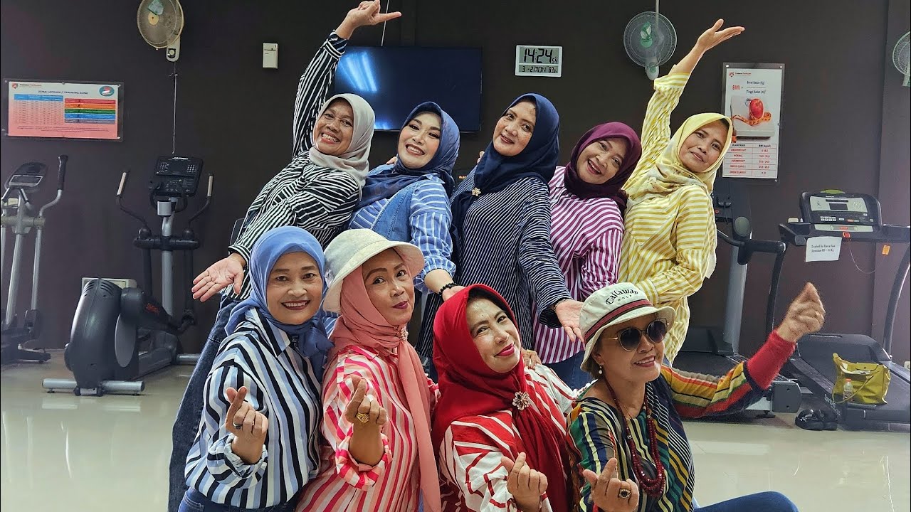 Love Full Line Dance I Wanna Dance With Somebody AB Surabaya Indrawati Damanik & Chok Fredo ...