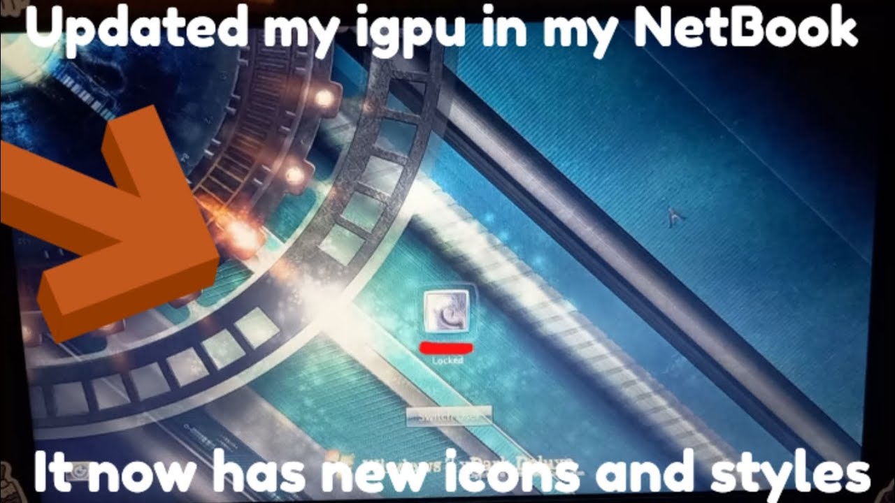 Updated my igpu, it has new icons and styles now. - YouTube