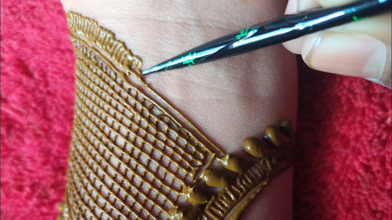 New Easy Mehndi Design For Beginners || Step By Step - YouTube