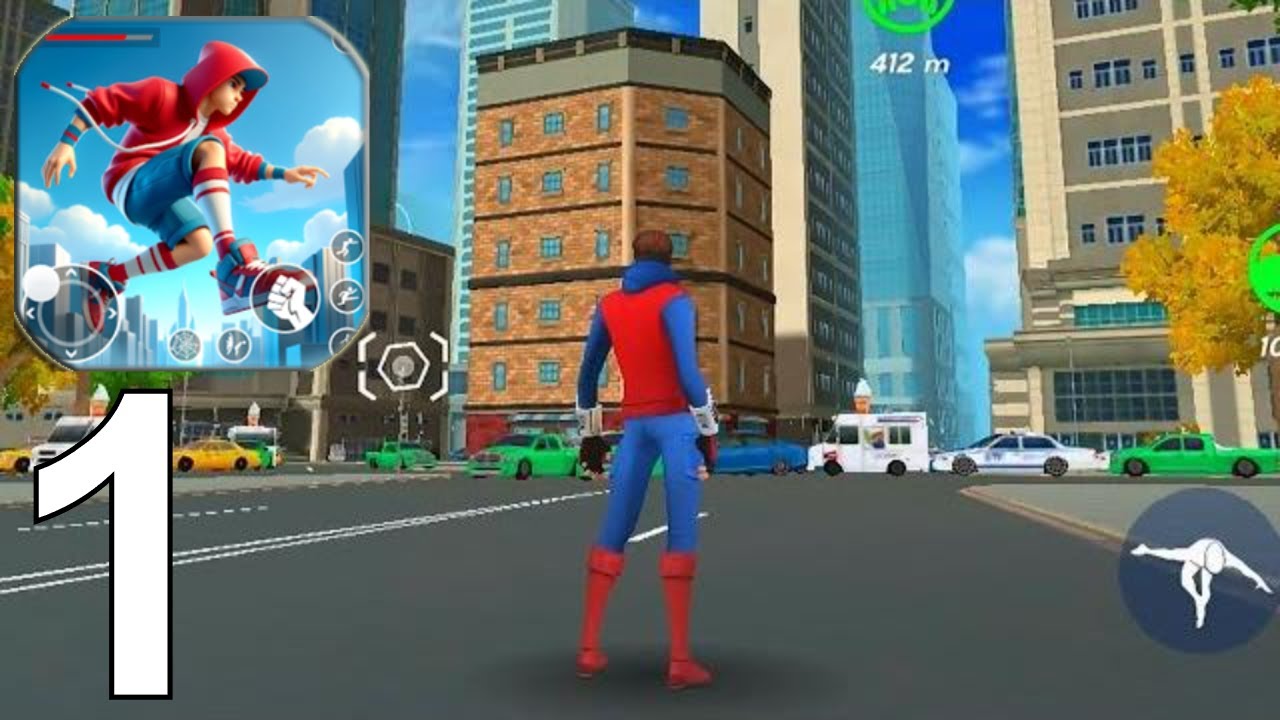 Spider Hero 3D: Fighting Game Part 1 Gameplay Walkthrough Android IOS ...