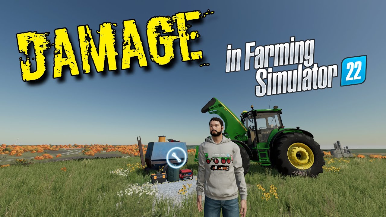 Damage, Operating hours, Used equipment in Farming Simulator 22 - YouTube