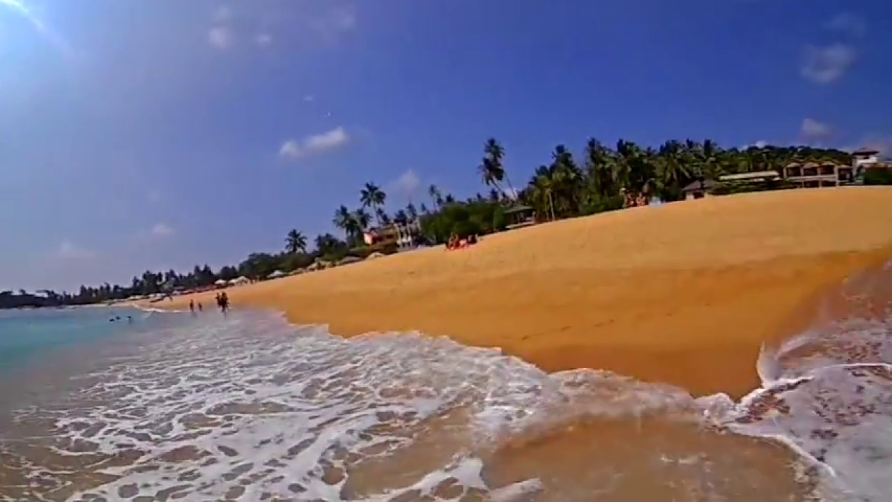 360 VR Walk along Unawatuna Beach Galle Sri Lanka, Virtual Reality ...