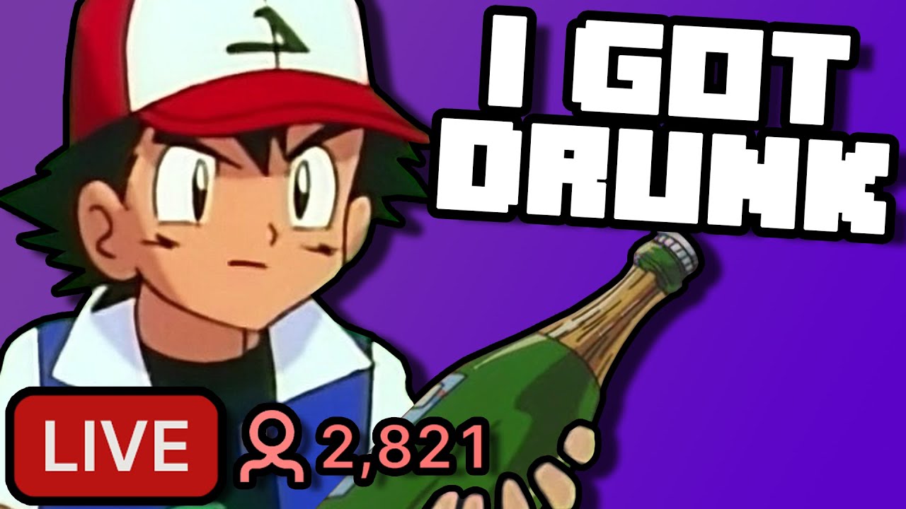 So I turned POKEMON into a DRINKING GAME LIVE... - YouTube