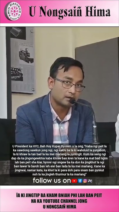 PYLLAIT PAIDBAH KA HYC CEC ÏA KA JINGRWAI 'BEI RYMAW' BAN RAKHE ÏA KA JINGDAP 10 SNEM KA SENG ...